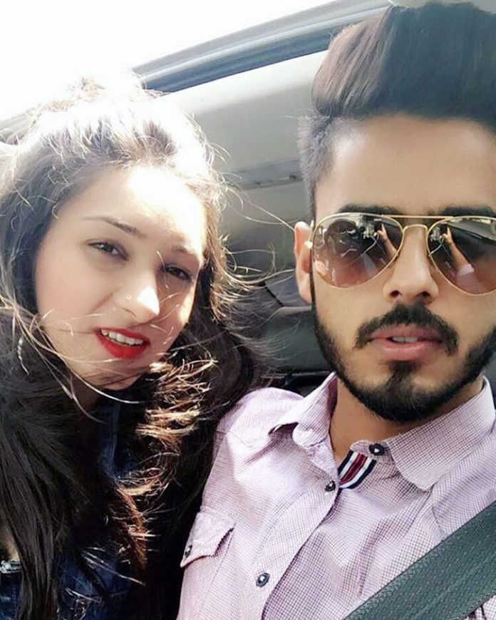 Nitish Rana and his beautiful girlfriend