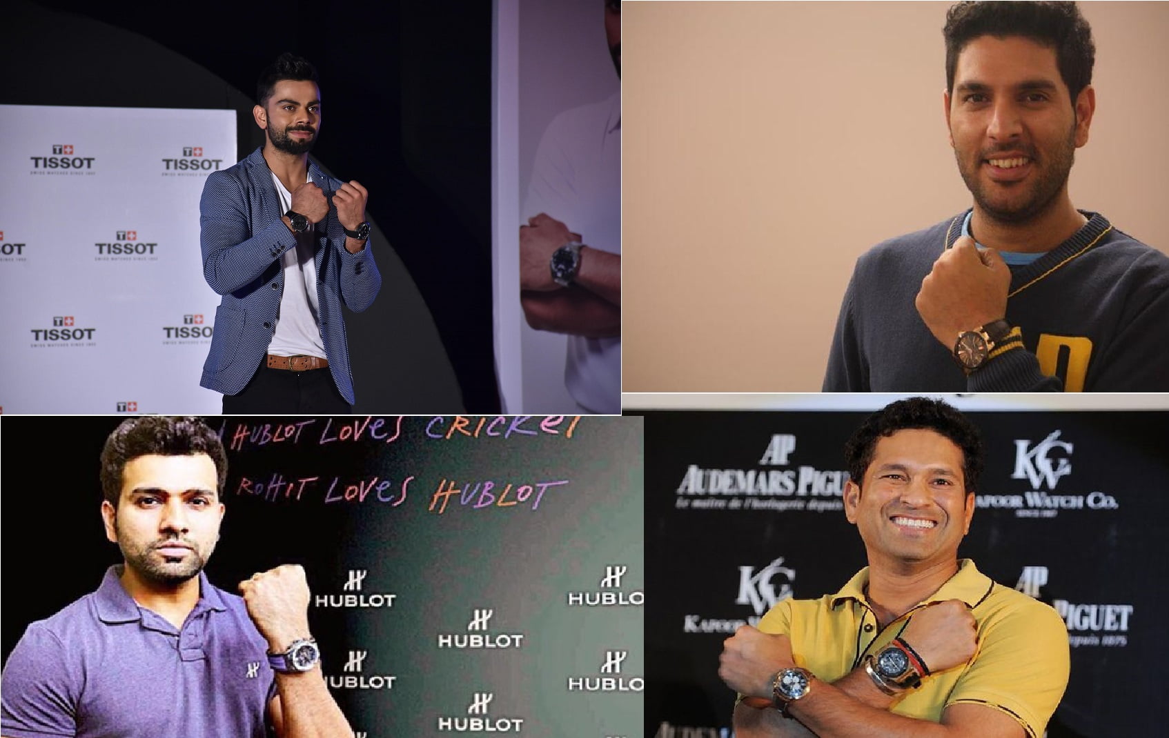 Indian cricketers and their expensive watches