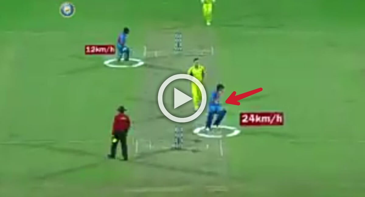 Watch: MS Dhoni’s fastest run on 22-yard long strip