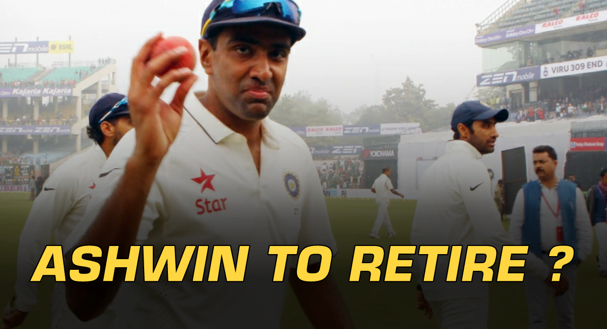 R Ashwin Announces His Retirement Date