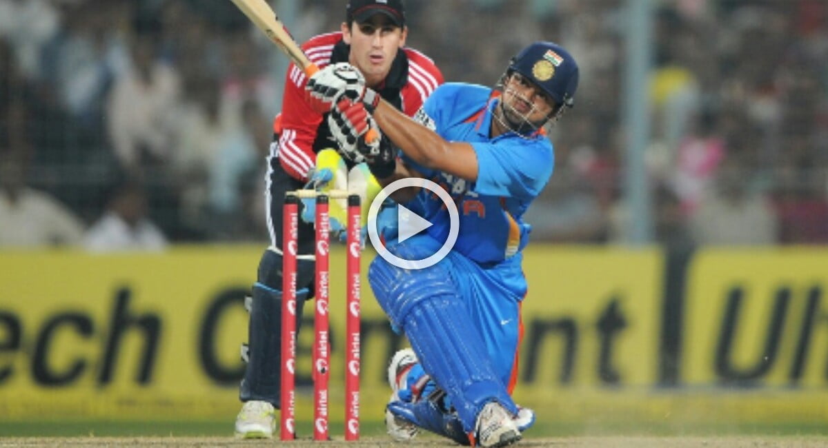 Sixes raining from Raina's bat