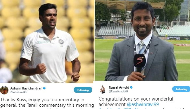 Latest Conversation Of Ashwin and Arnold Will Give You Friendship Goals