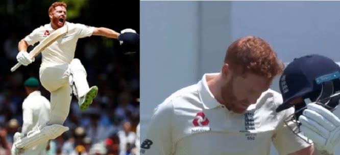 Why Bairstow gave headbutt to his helmet