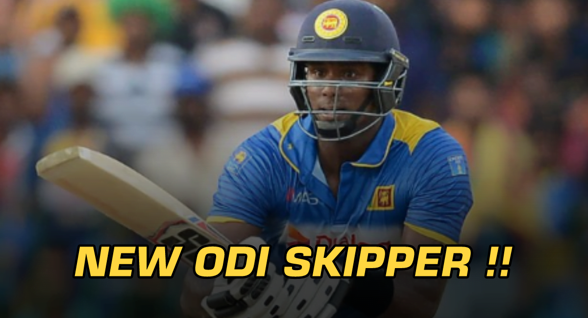 Mathews returns as ODI skipper of Sri Lanka