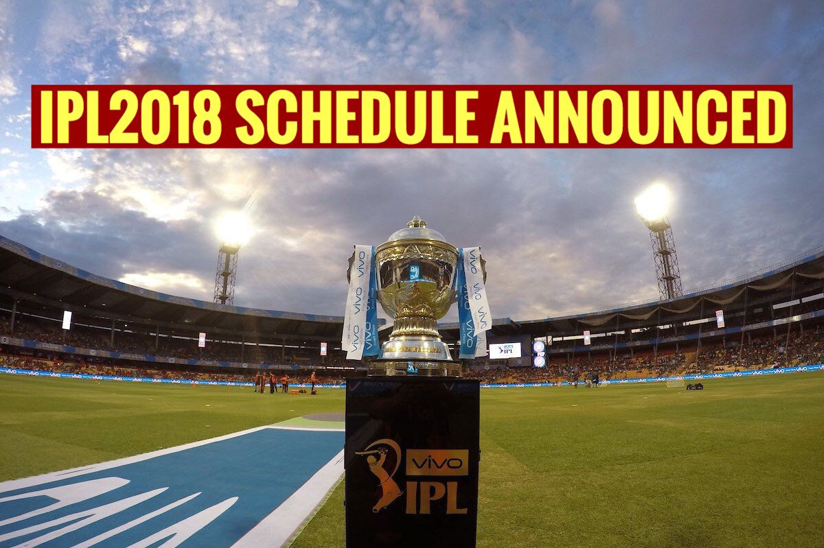 Mumbai and Chennai to meet in IPL 11 opener