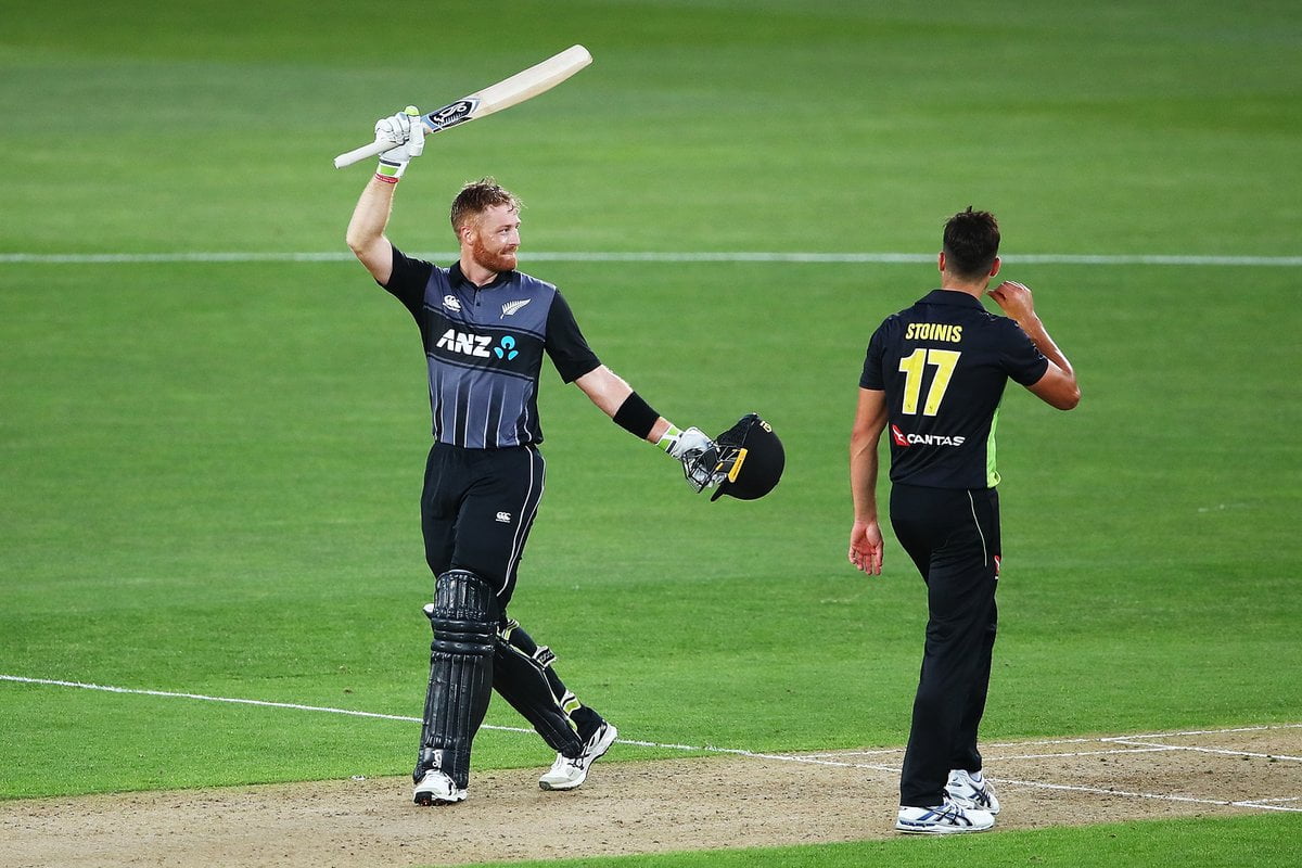Martin Guptill becomes the leading run-scorer in T20I history