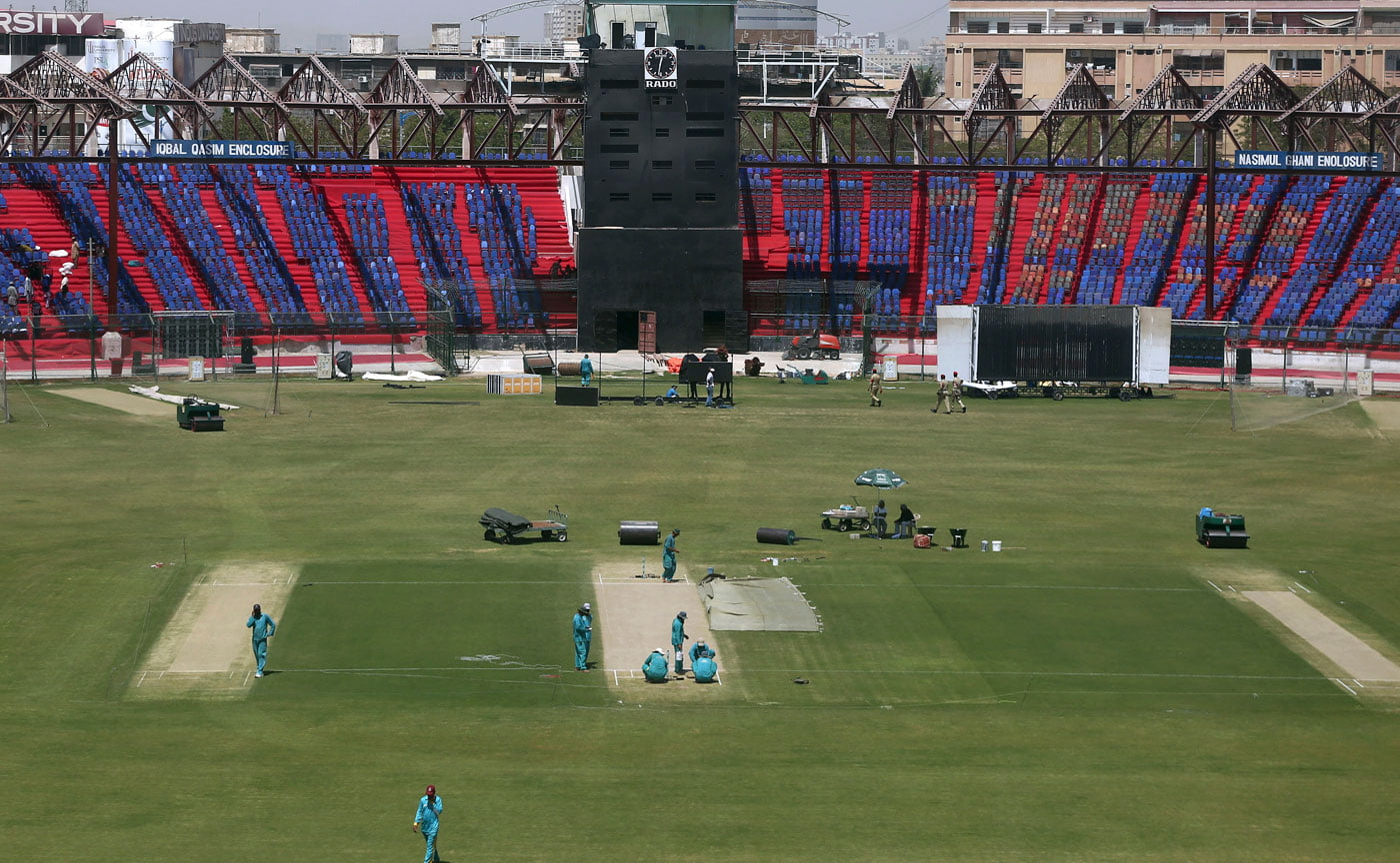 Karachi is ready to organise their first international cricket match ...