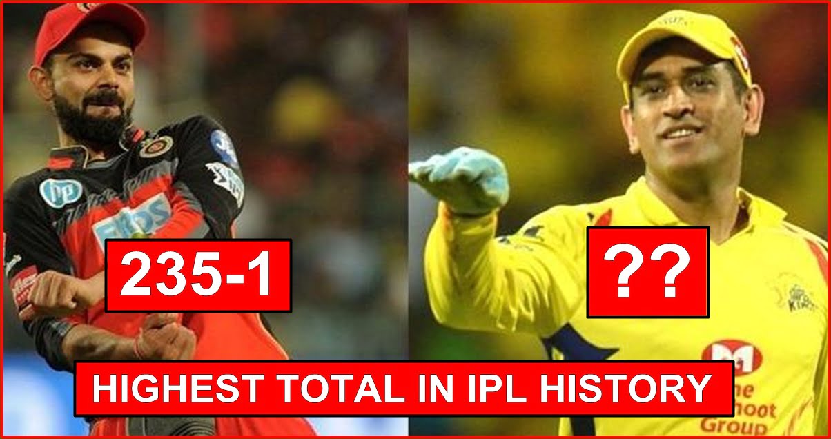 IPL 2018: Five Highest Totals in the IPL