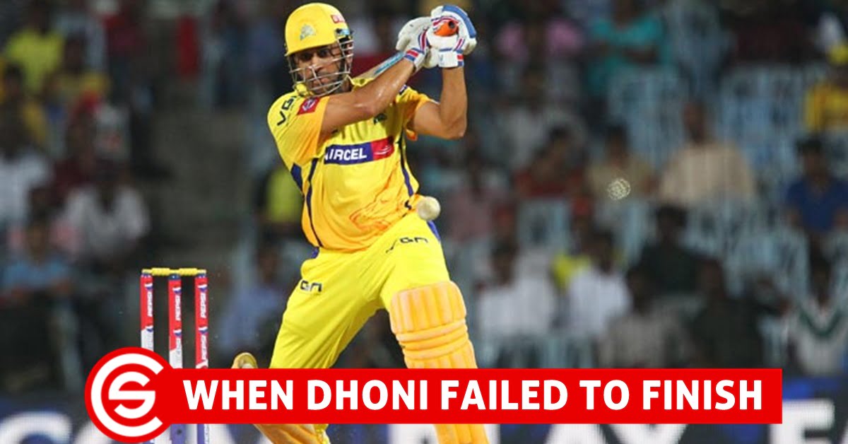 IPL 2018: Five times MS Dhoni failed to finish the match