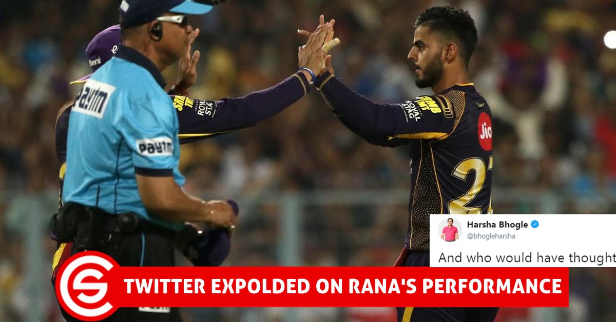 IPL 2018: Match 3 (KKR vs RCB) - Twitter reactions on Nitish Rana's ...
