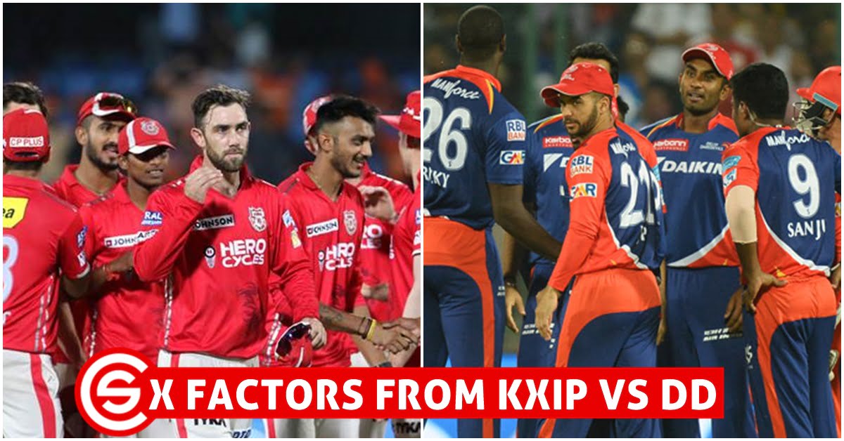 IPL 2018: Match 2 (KXIP vs DD) – X Factors Of The Game