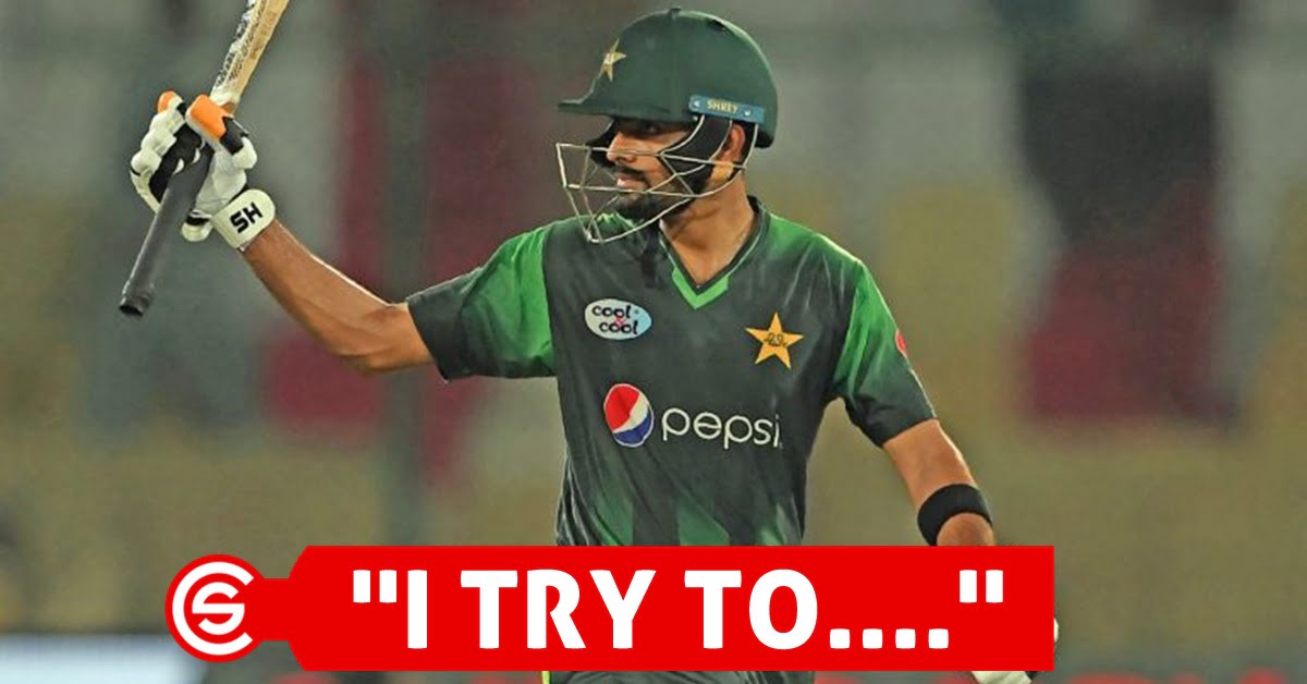 Babar Azam quotes, "I try to play like Kohli and compete with him"