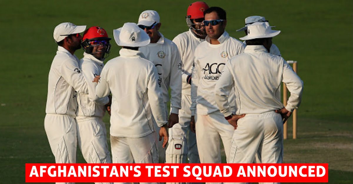 Afghanistan Squad For Historic Test Finalized