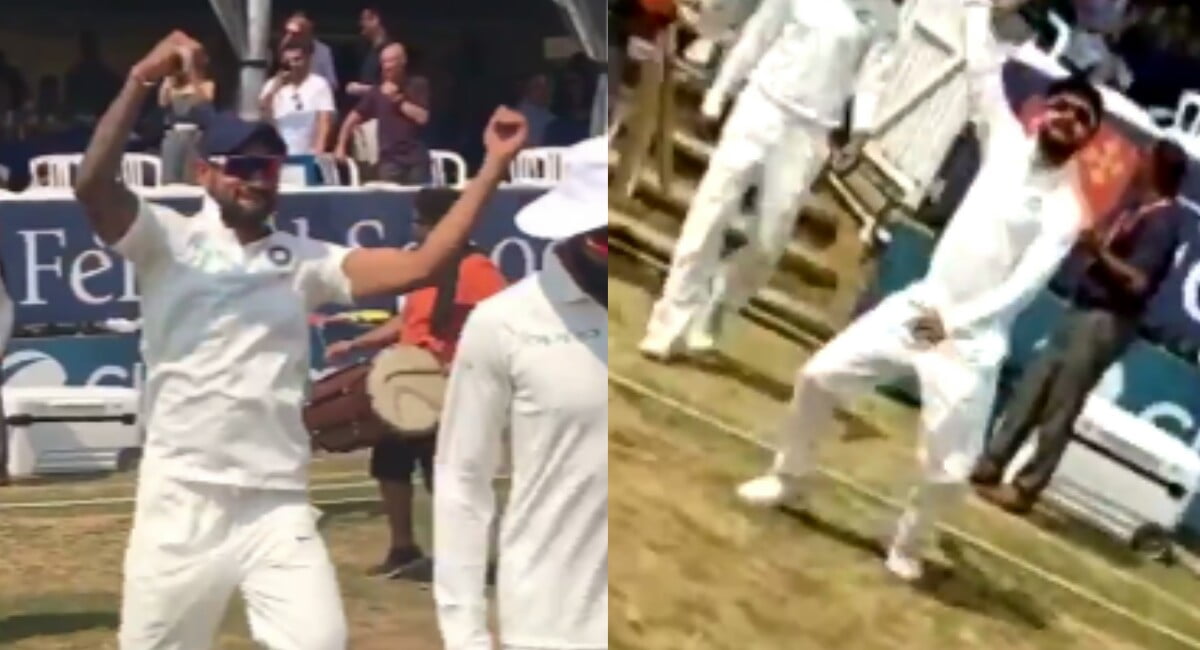 WATCH - Dhawan and Kohli Dance Their Way Out To The field