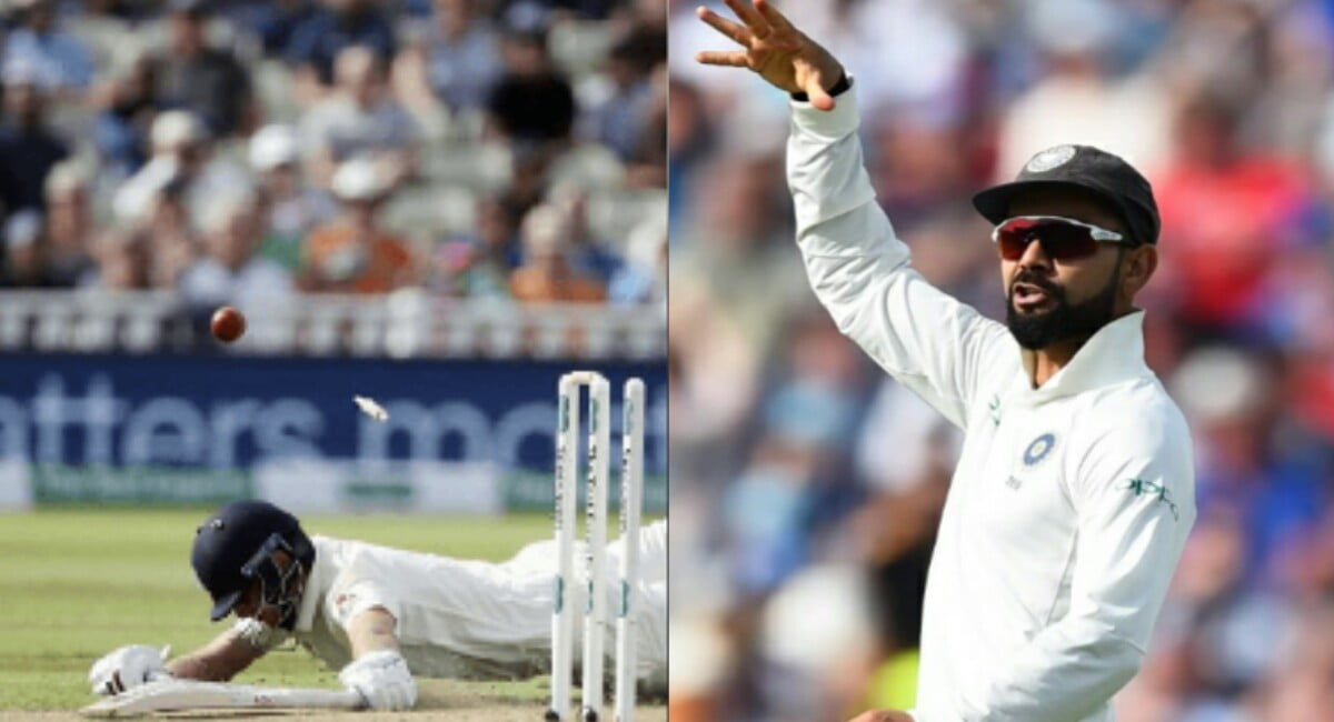 WATCH - Virat Kohli Imitates Bat-Drop Celebration After Joe Root's Run-out