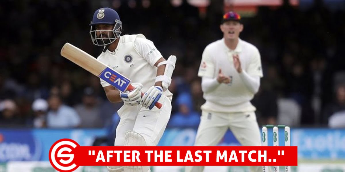 Ajinkya Rahane: I analysed all my good innings after the last Test match
