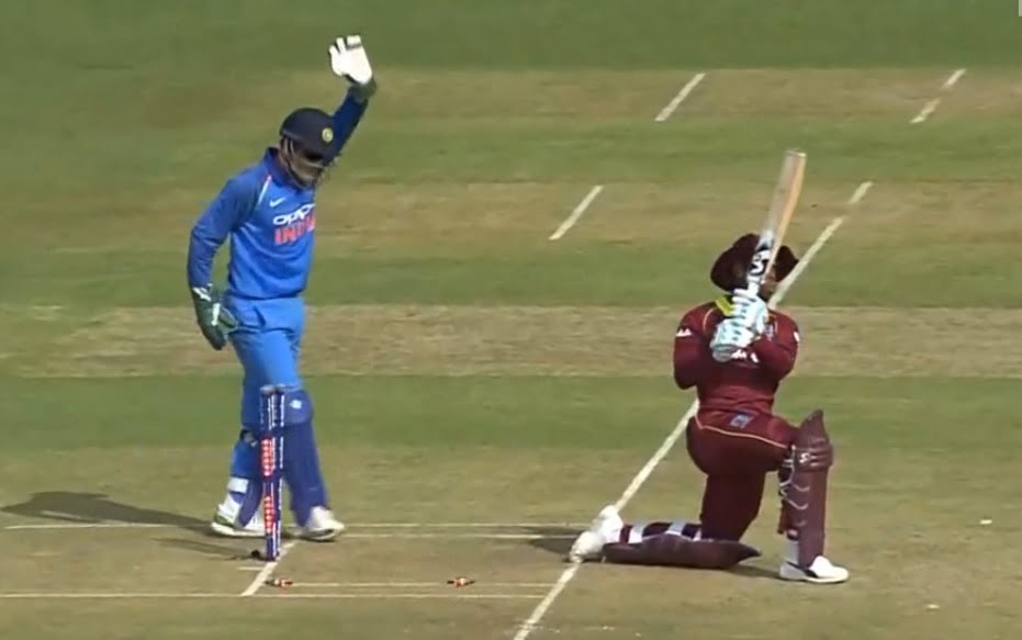 WATCH - MS Dhoni's Magic Sends Hetmyer Back To The Pavilion