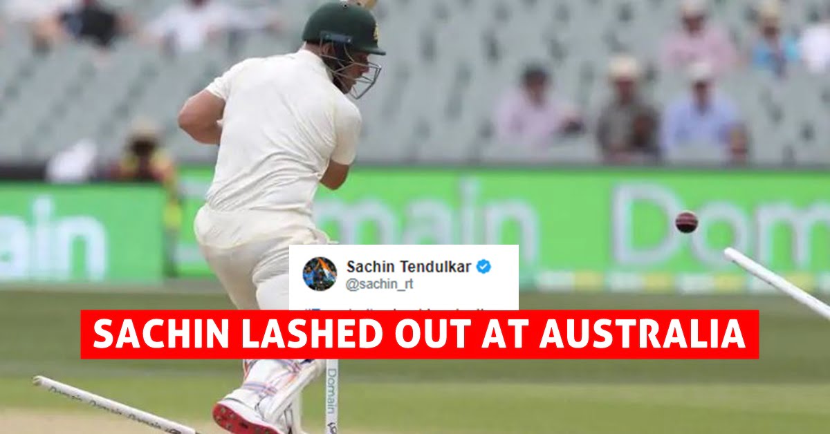 Sachin Tendulkar Didn't Expected Defensive Batting From Australia