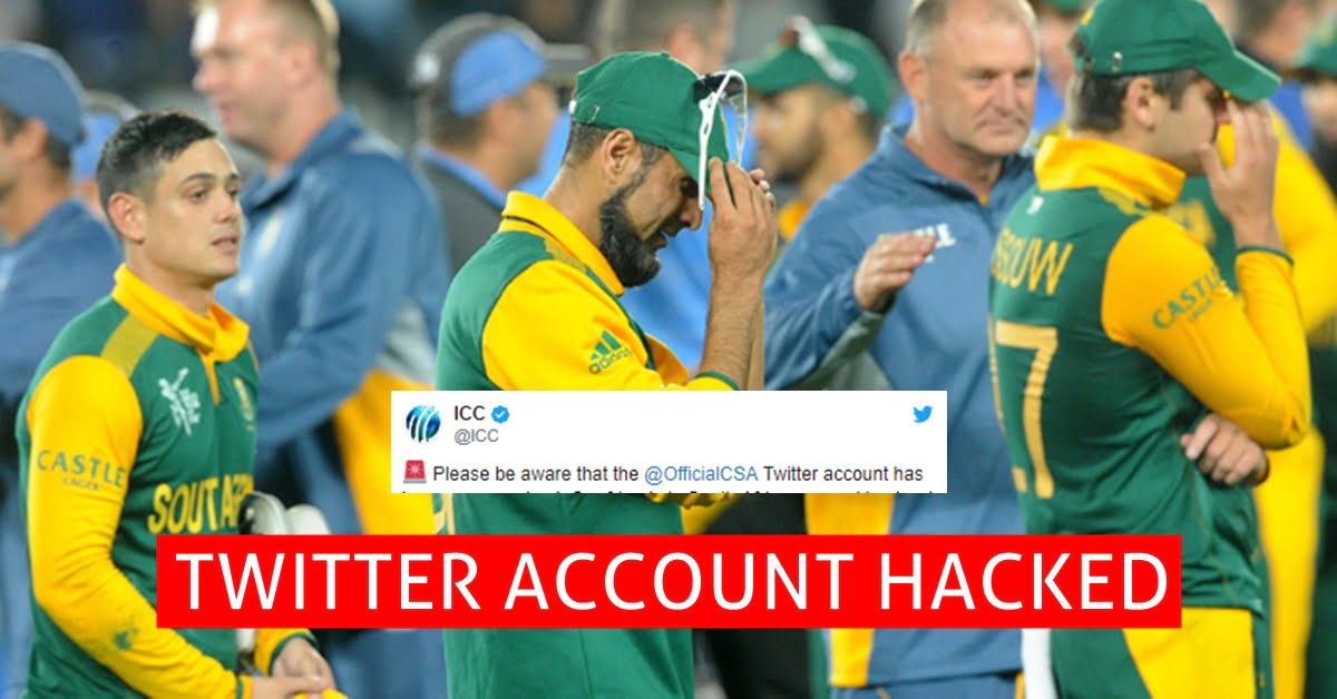 Cricket South Africa's Twitter Account Hacked, ICC Seems Concerned