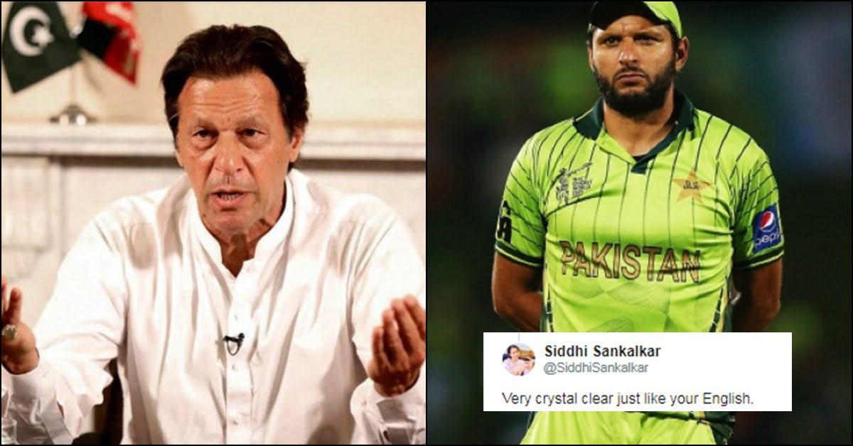 Shahid Afridi Receives Flak For Supporting Imran Khan