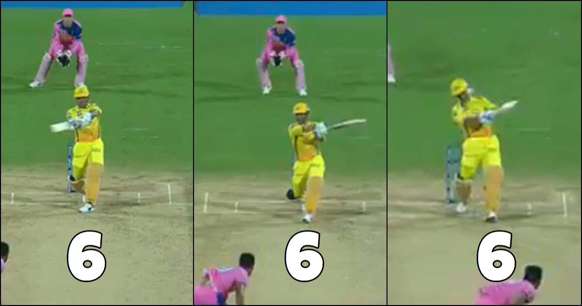 WATCH - MS Dhoni Finishes The Innings With Three Sixes