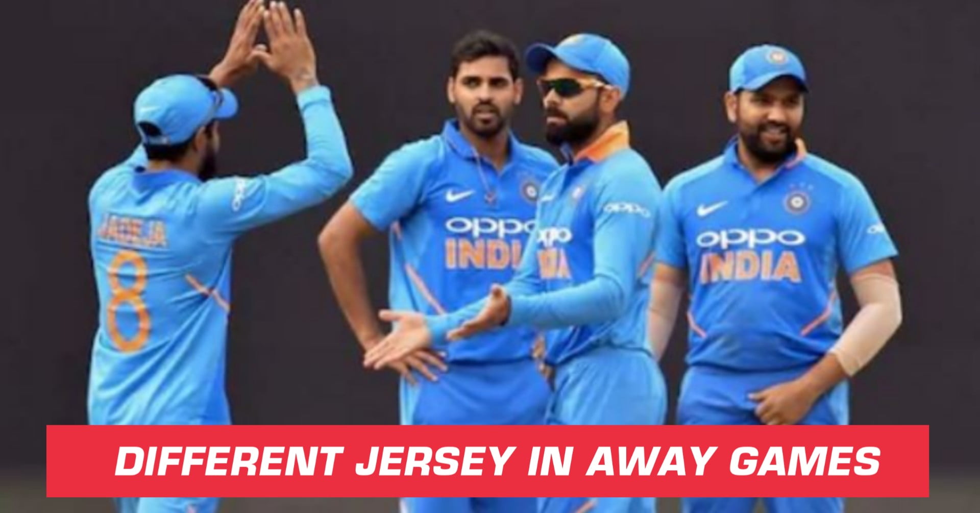WC 2019: Team India Will Be Wearing Different Jersey In Away Games