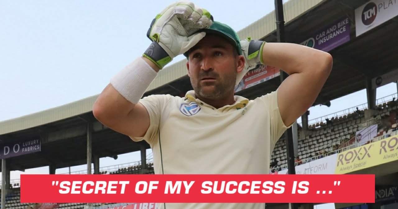 Dean Elgar Shares His Secret of Recent Success