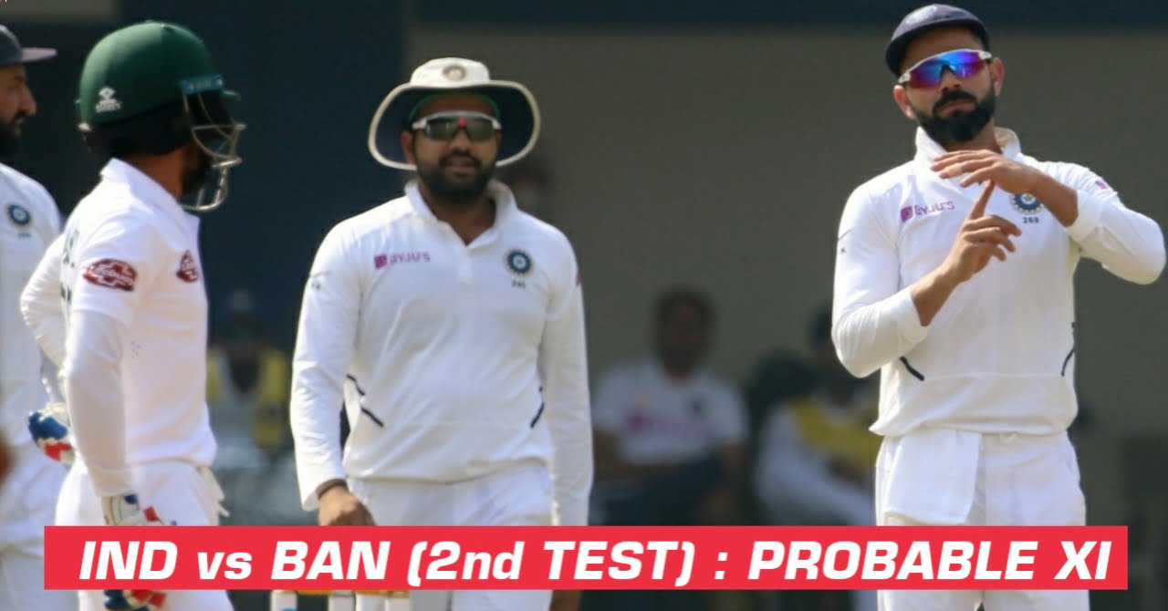 IND vs BAN (2nd Test): India Eyeing For Another Test Series Whitewash