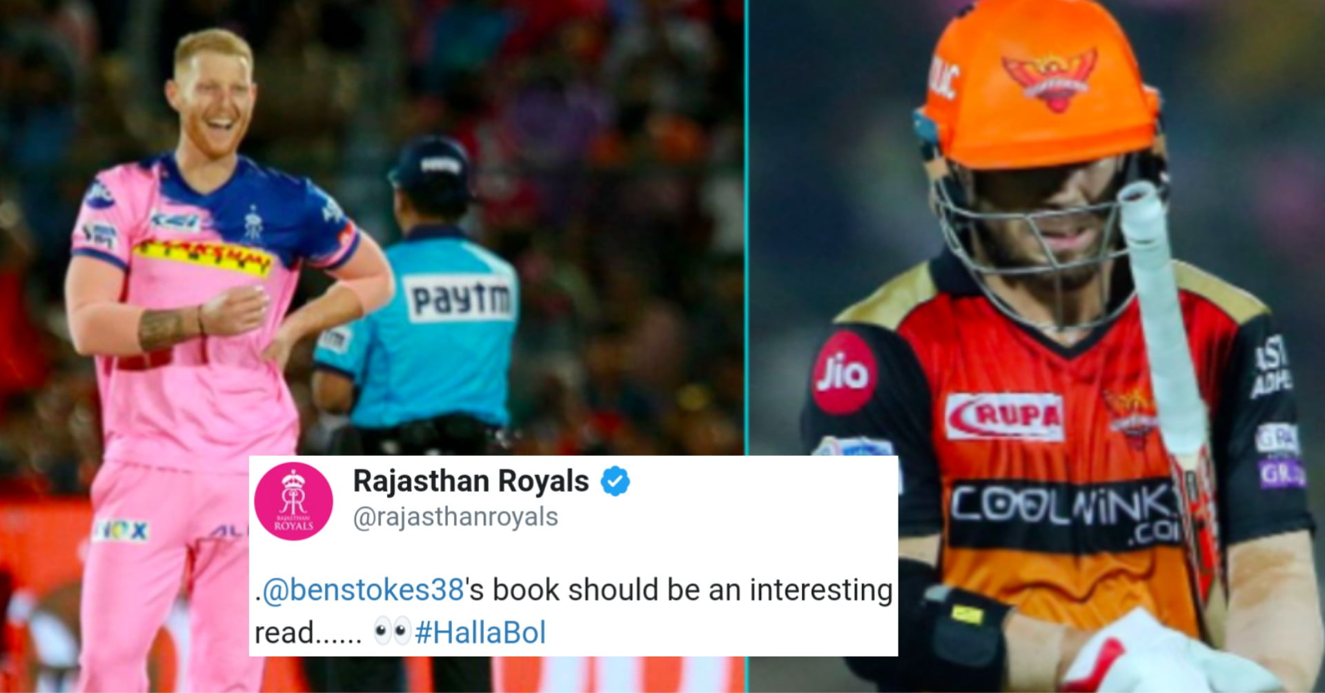RR And SRH Engages In A Funny Twitter Banter