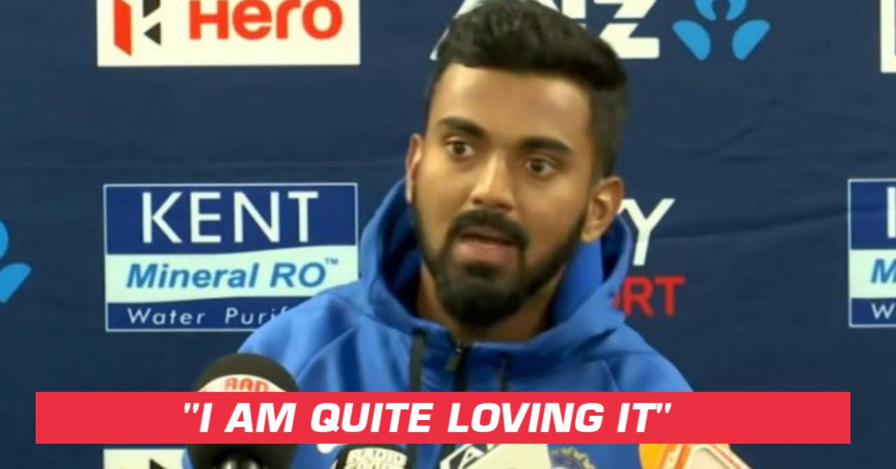 KL Rahul Enjoying The Extra Responsibility Of Wicket-keeping