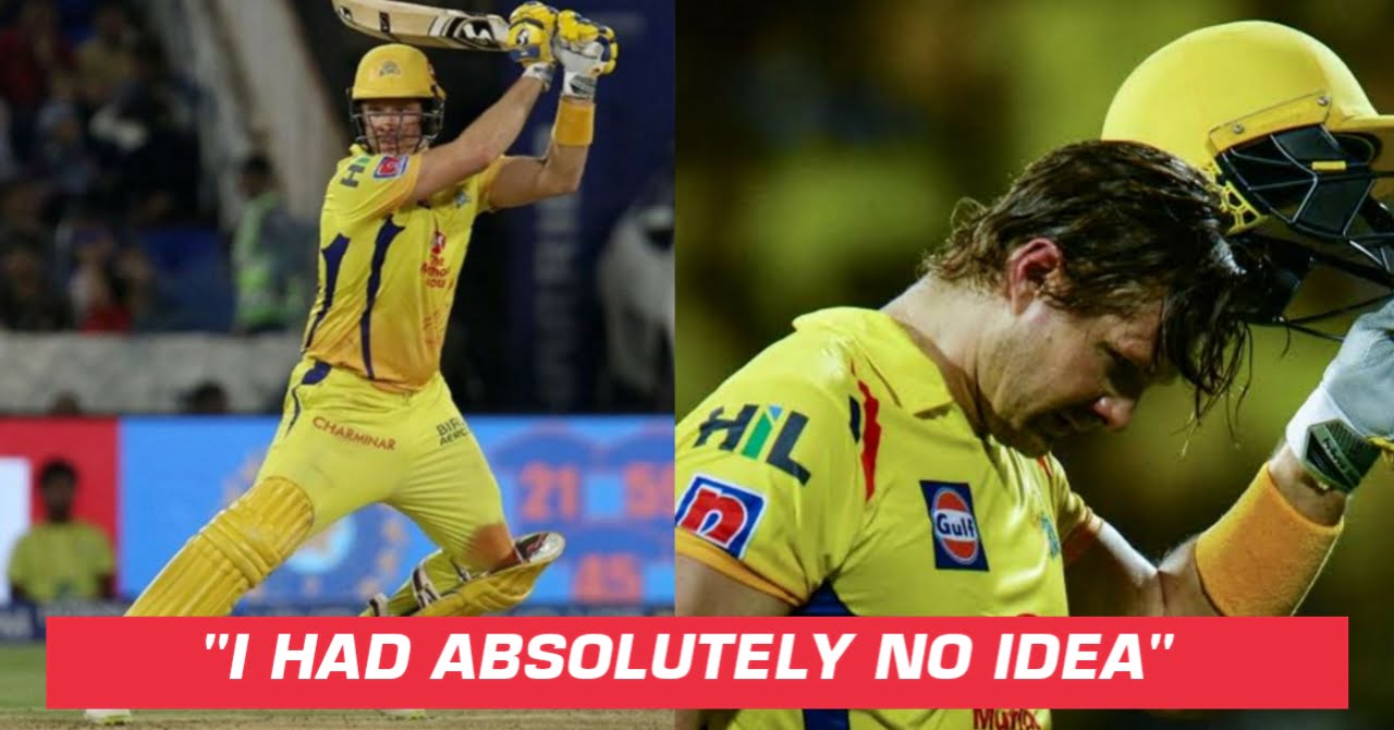 Shane Watson Recalls His 'bloody knee' Incident During 2019 IPL Finals