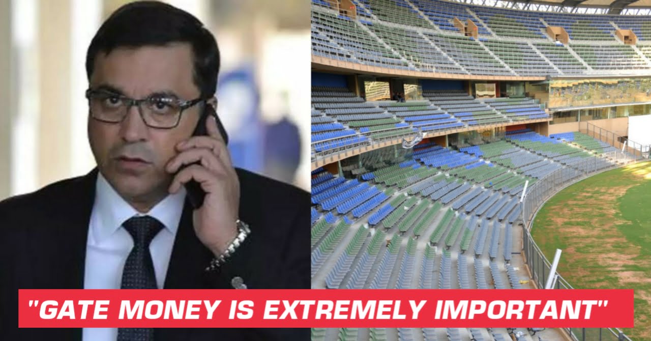 BCCI CEO Reveals The Importance Of Gate Money for The Board