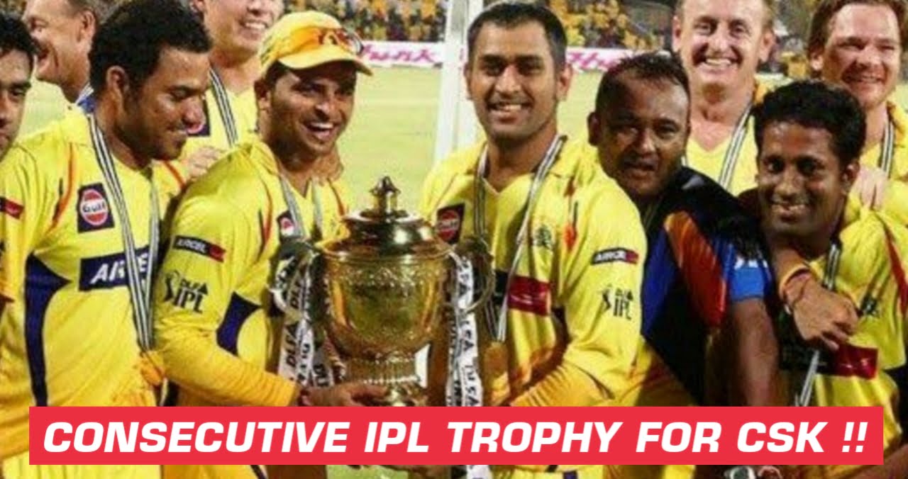 Chennai Super Kings Lift 2nd Consecutive Title, On This Day