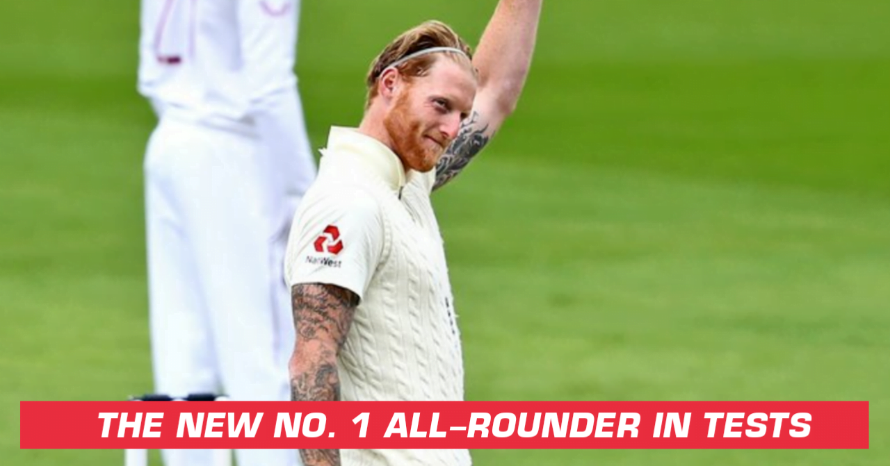 Ben Stokes Dethrones Jason Holder As The Best Test All-rounder