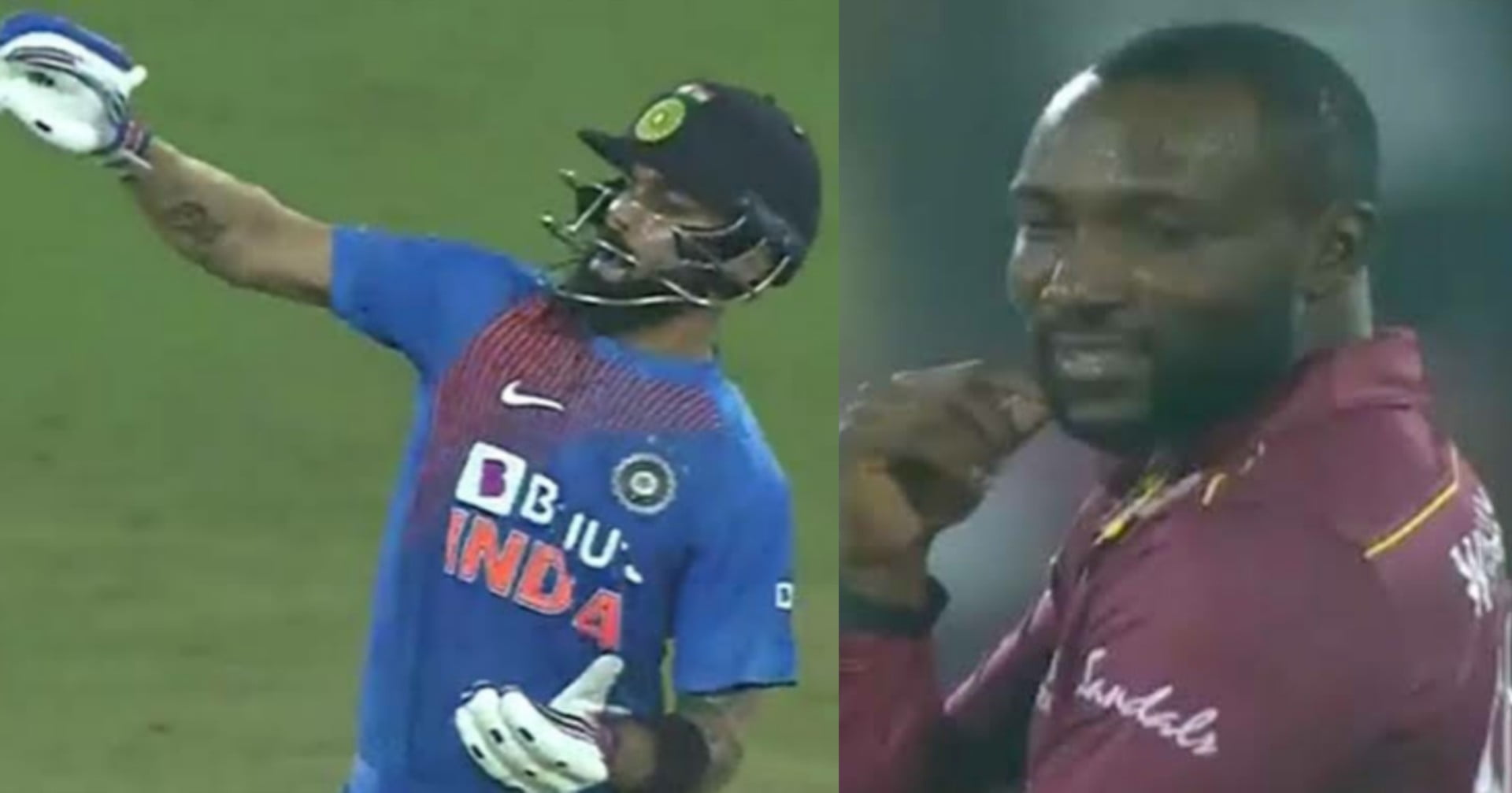 Kesrick Williams Recalls His Notebook Banter With Virat Kohli