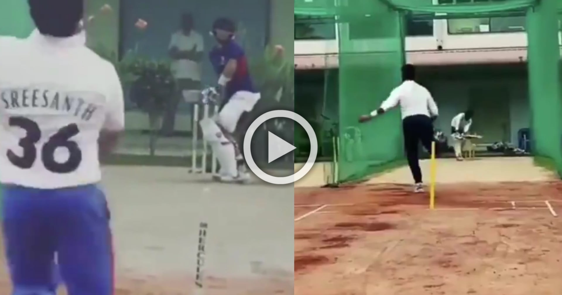 Sreesanth Bowling Toe-crushers On His Comeback To Nets