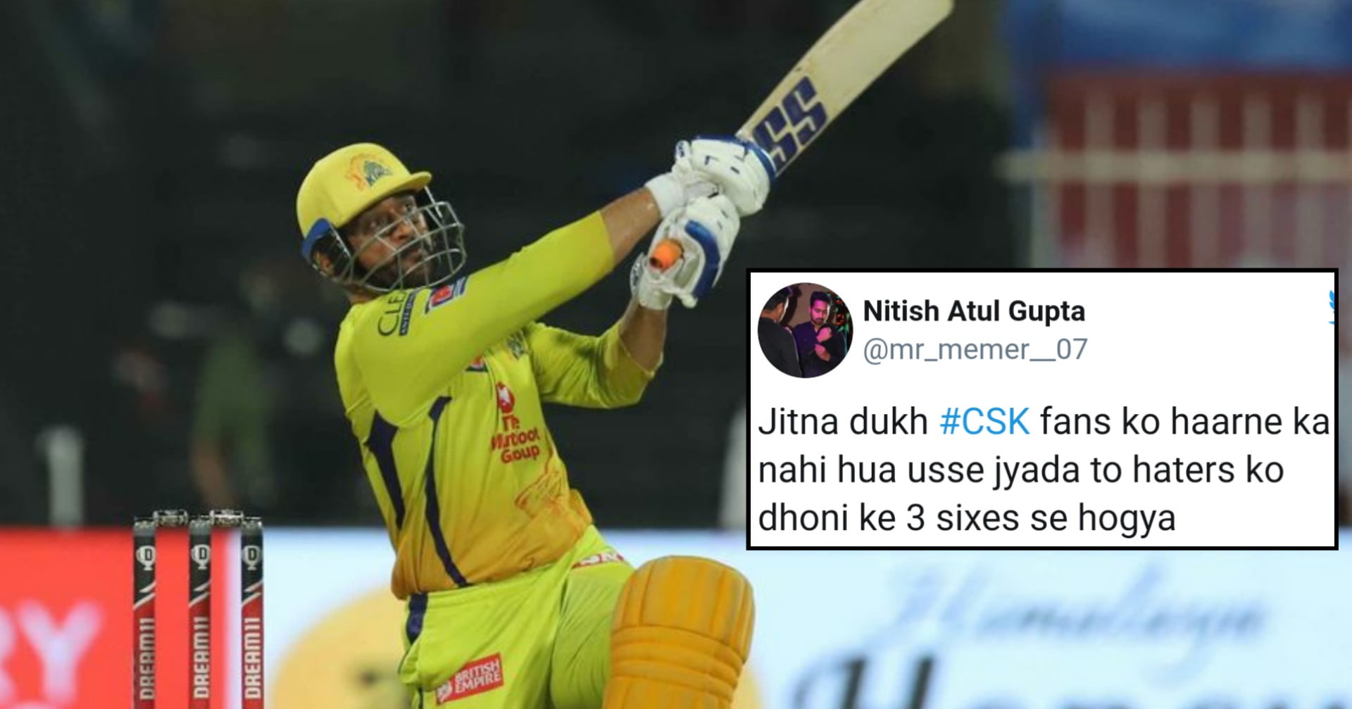 MS Dhoni Gets Trolled For Not Showing Intent Against RR