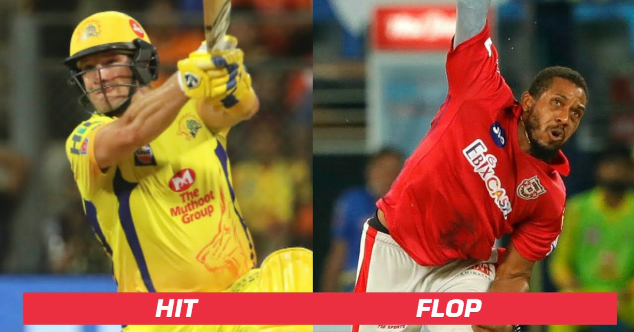 IPL 2020: Match 18 (CSK vs KXIP) - Hits And Flops Of The Game