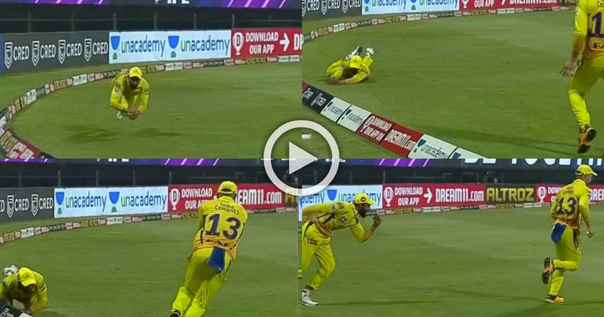 Ravindra Jadeja Took A Phenomenal Catch To Send Back Sunil Narine