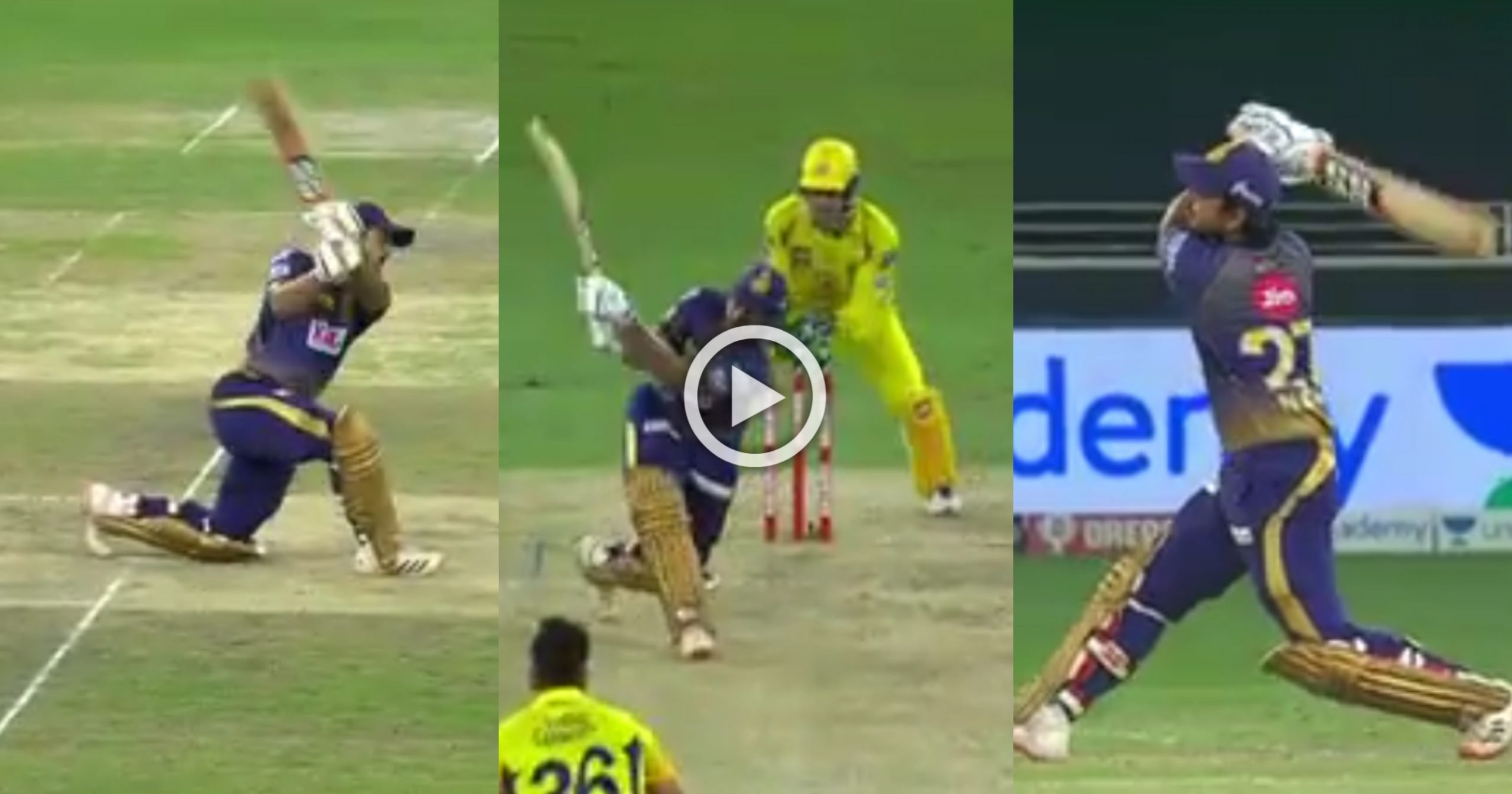 Nitish Rana Smashed Hat-trick Of Sixes In His 87-run Knock