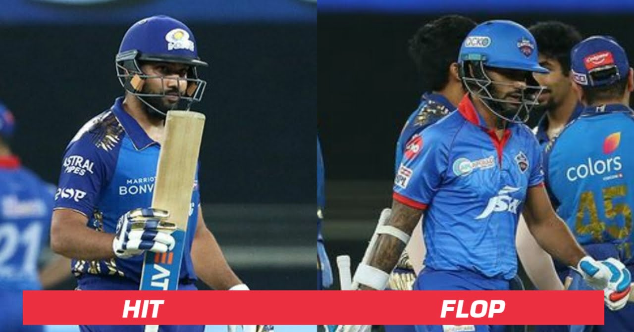 IPL 2020: Final (MI vs DC) - Hits And Flops Of The Game