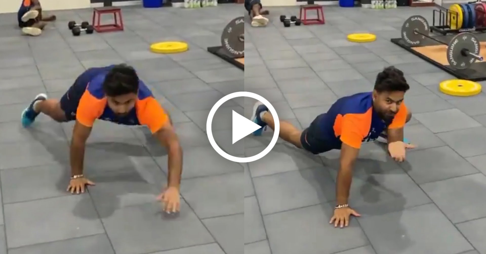 Washington Sundar Records Rishabh Pant Mimicking Spiderman