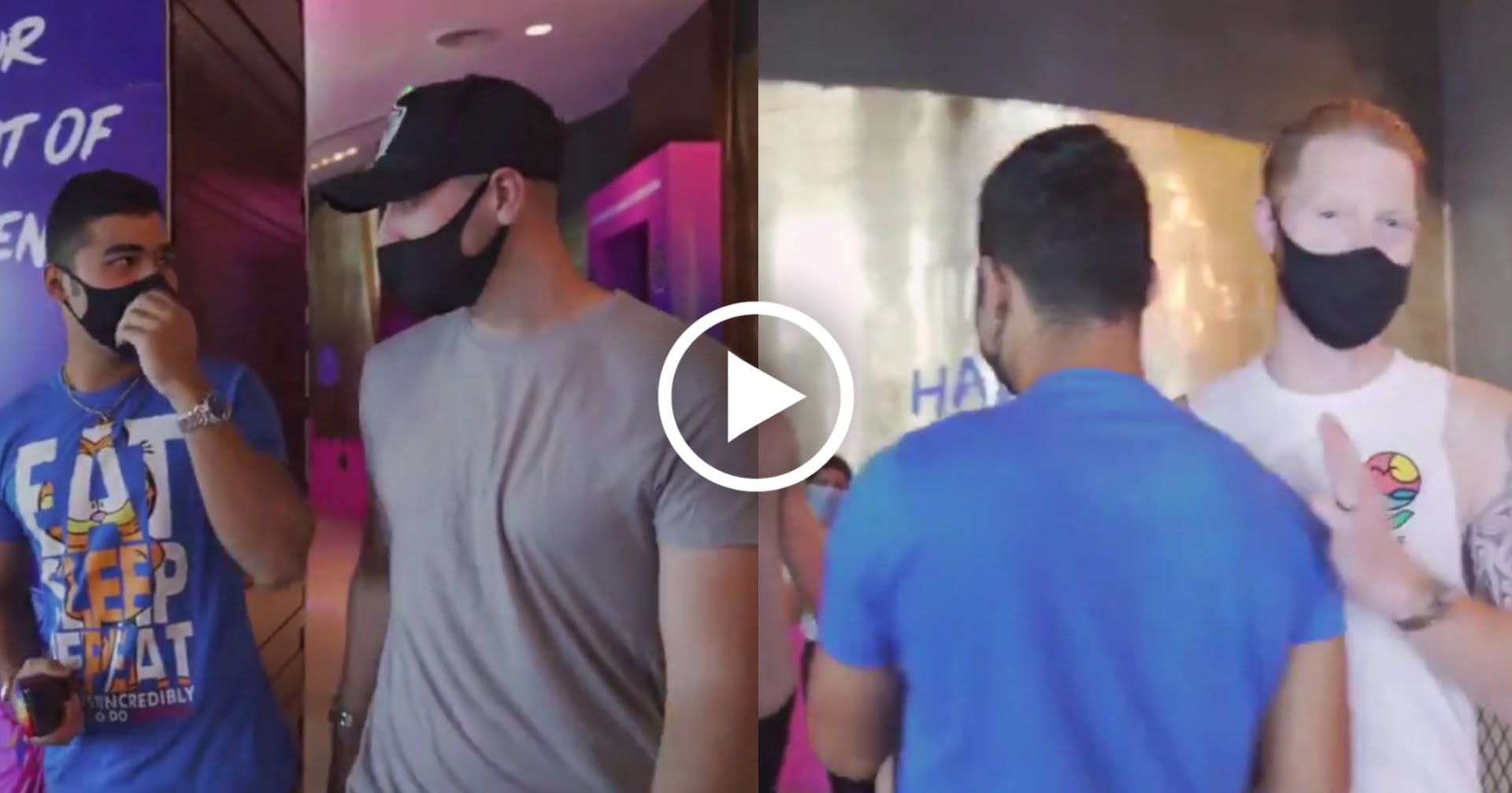 Riyan Parag Gave A Bio-bubble Tour To Ben Stokes and Liam Livingstone