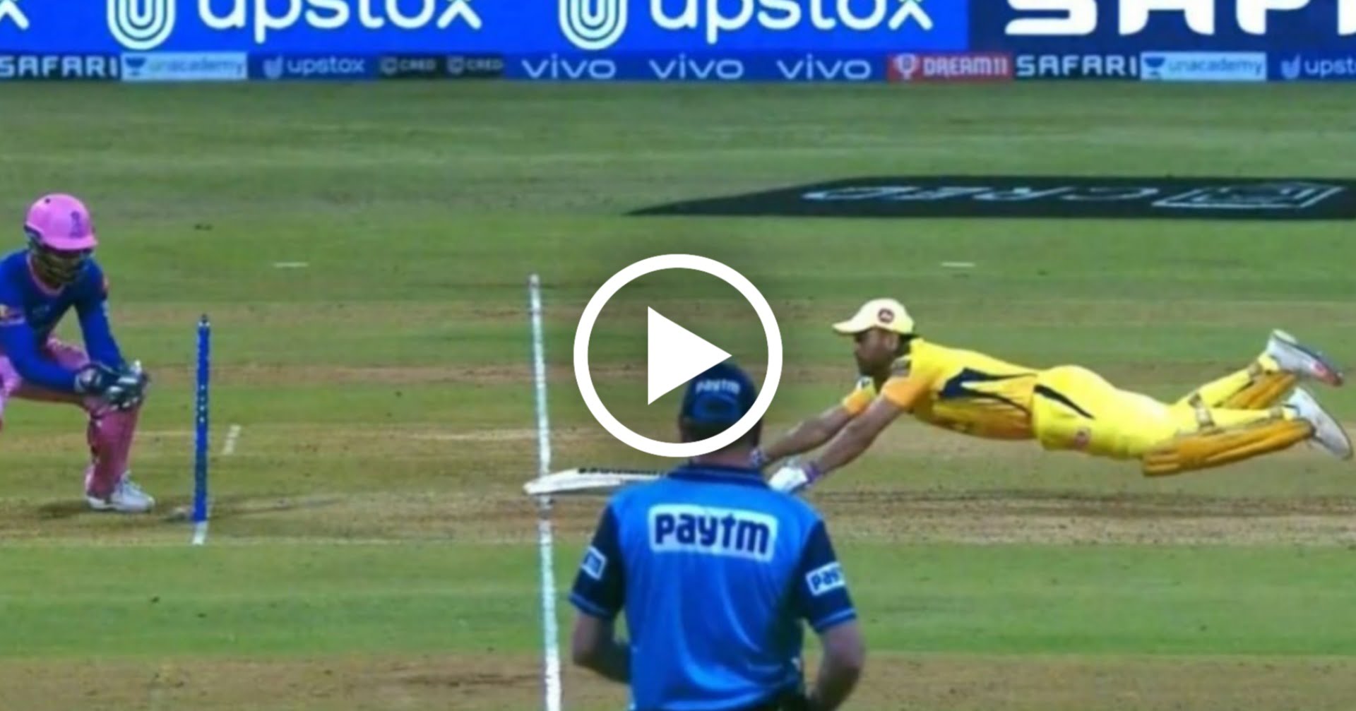 IPL 2021: Dhoni’s Dive of Destiny to save his wicket