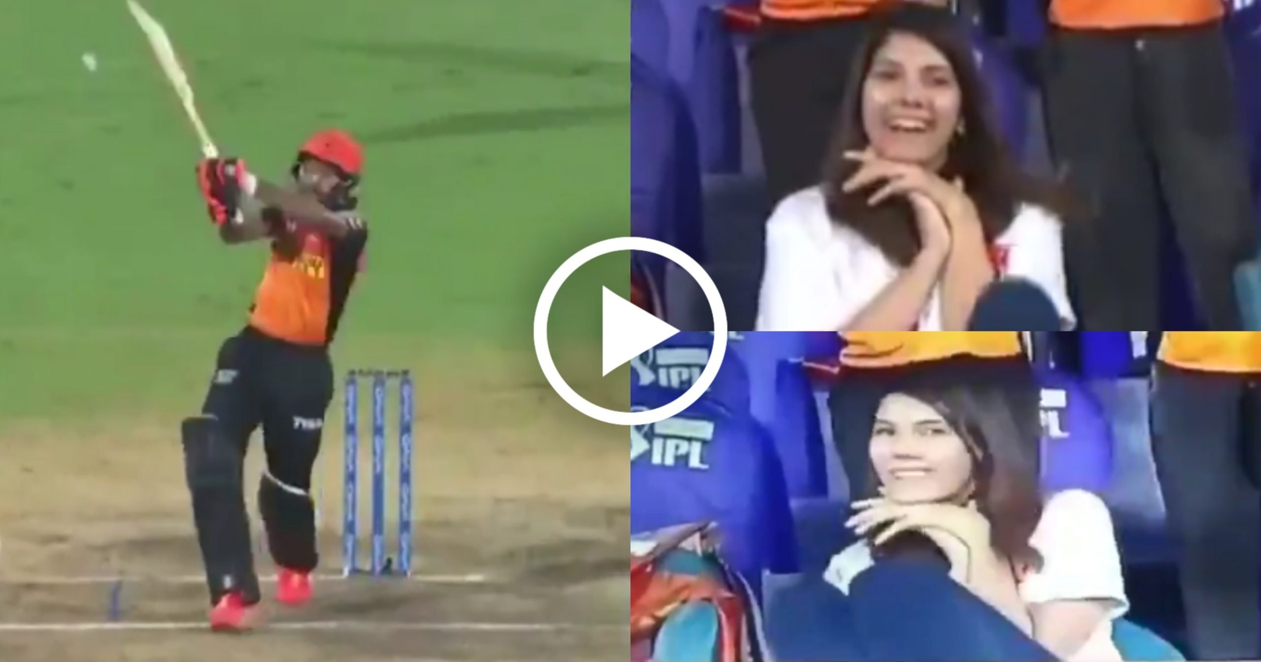 SRH CEO Kaviya Maran Happy After Seeing Suchith Hits Six Off Rabada