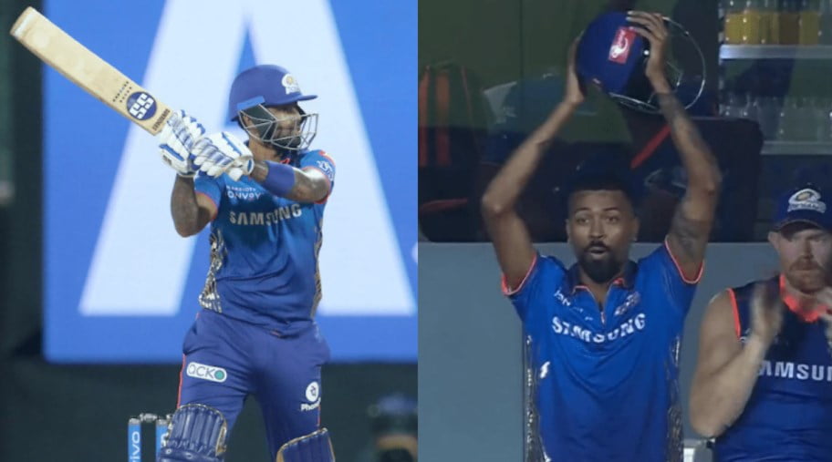 Suryakumar Yadav Amuses Hardik Pandya With His 99m Six