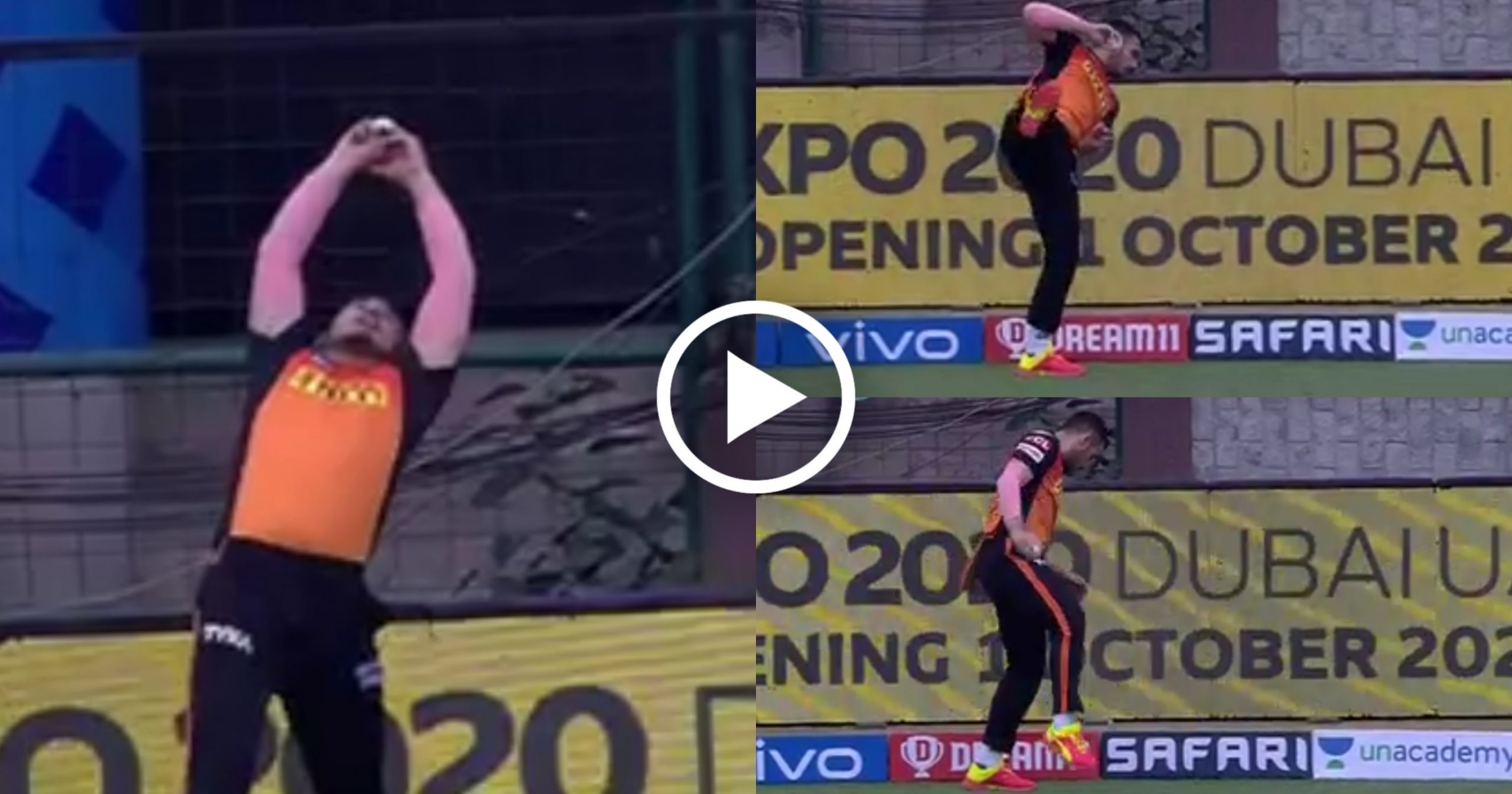 Abdul Samad Takes A Phenomenal Boundary Catch To Send Back Samson