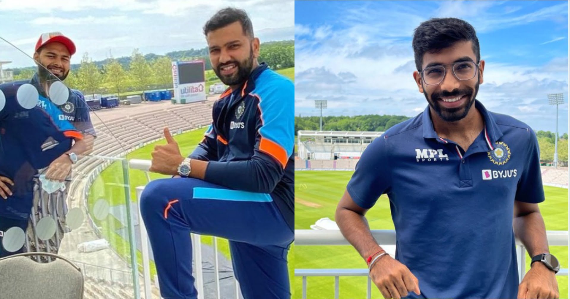 Indian Players Share Pictures After Reaching Southampton