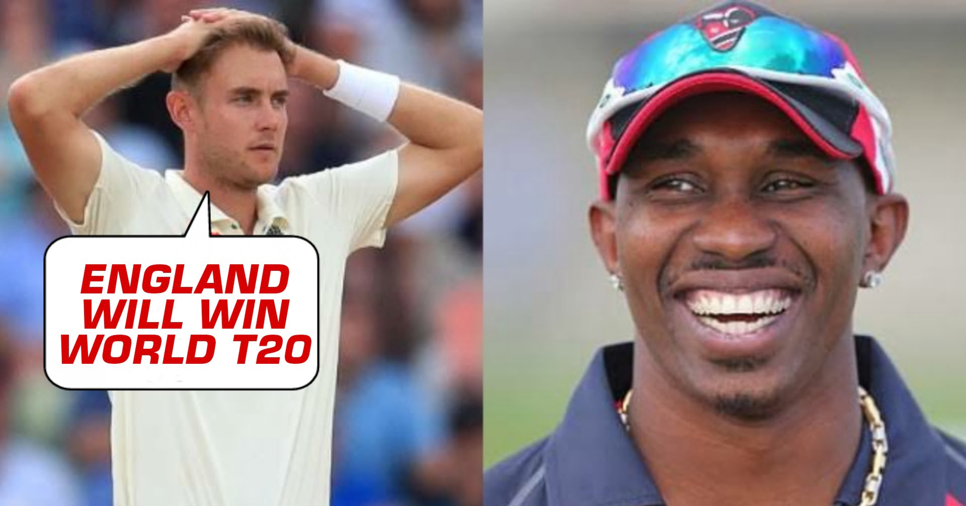 Stuart Broad Gets Trolled By DJ Bravo For His T20 WC Prediction