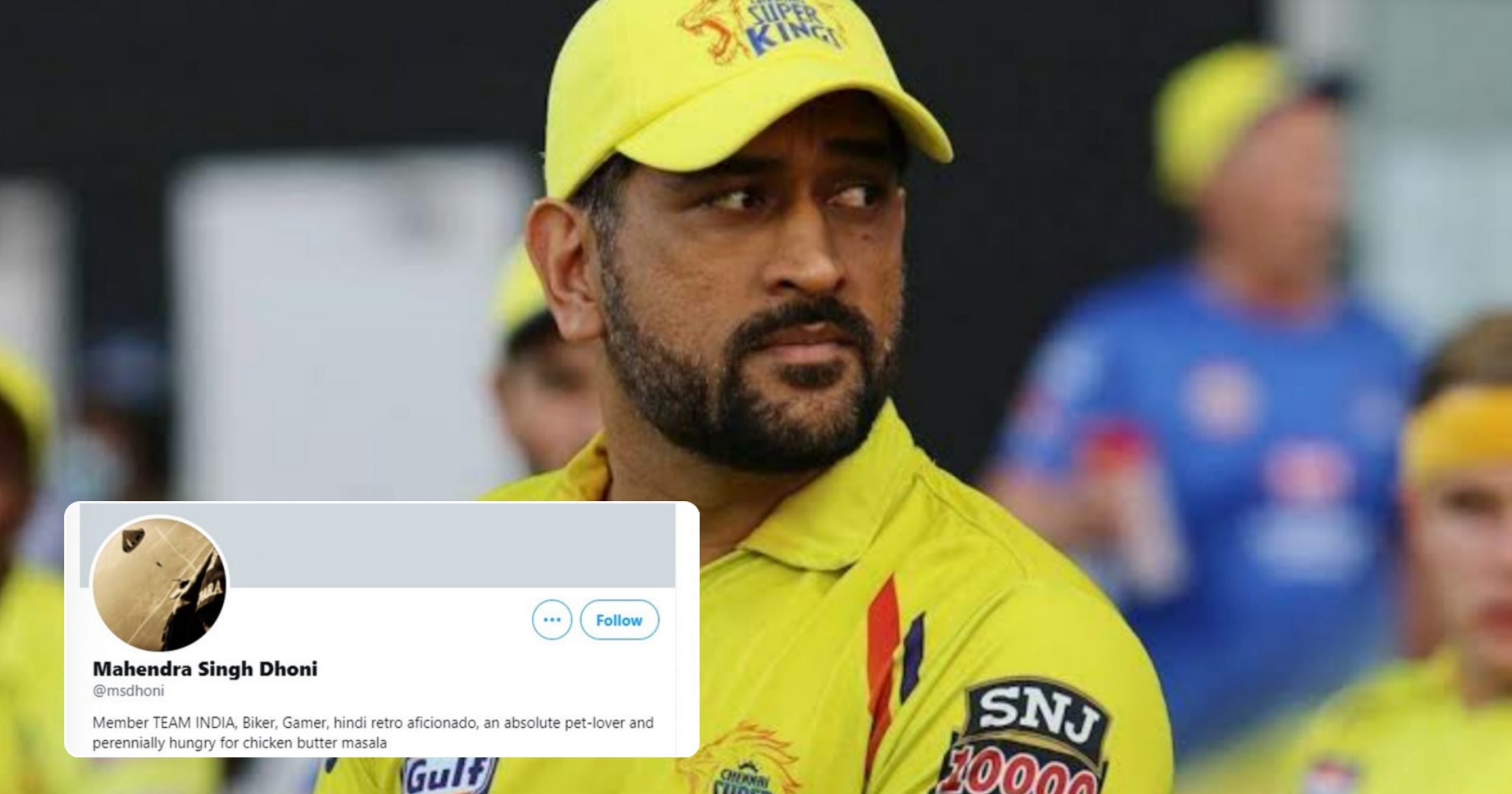 MS Dhoni Loses Verification On His Official Twitter Account